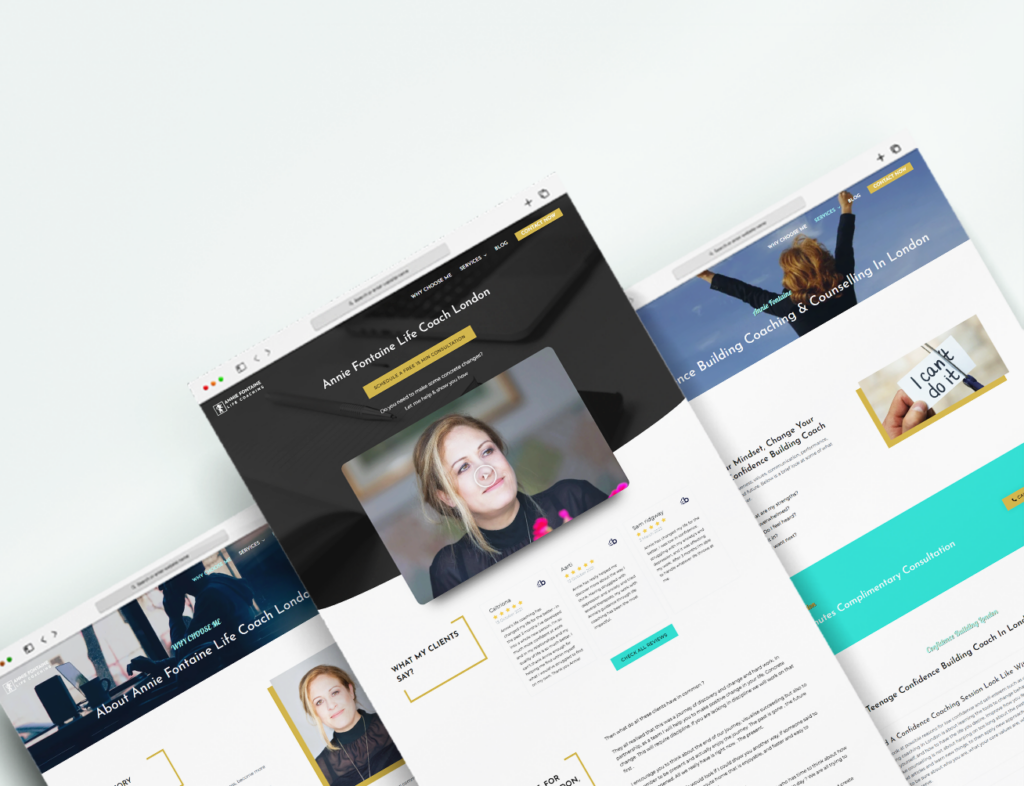 Annie Fontaine Life Coaching - Case Study | VentCube